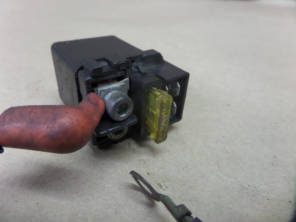 2001 HONDA CMX250 C REBEL STARTER MOTOR IGNITION RELAY SOLENOID | eBay