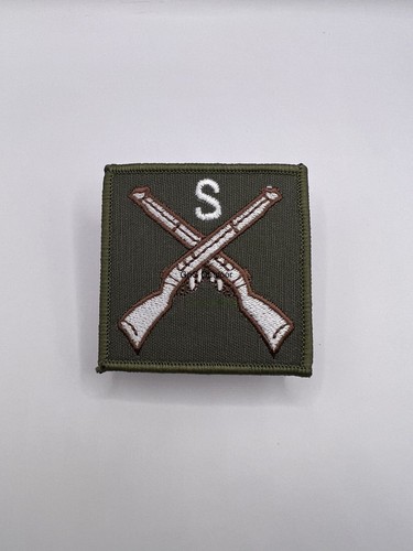 Sniper Rifles SAA Qualification Patch Machine Embroidered Sniper Rifle ...
