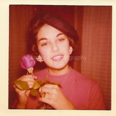 FOUND PHOTOGRAPH Color ORIGINAL Snapshot VINTAGE 35 44 M | eBay