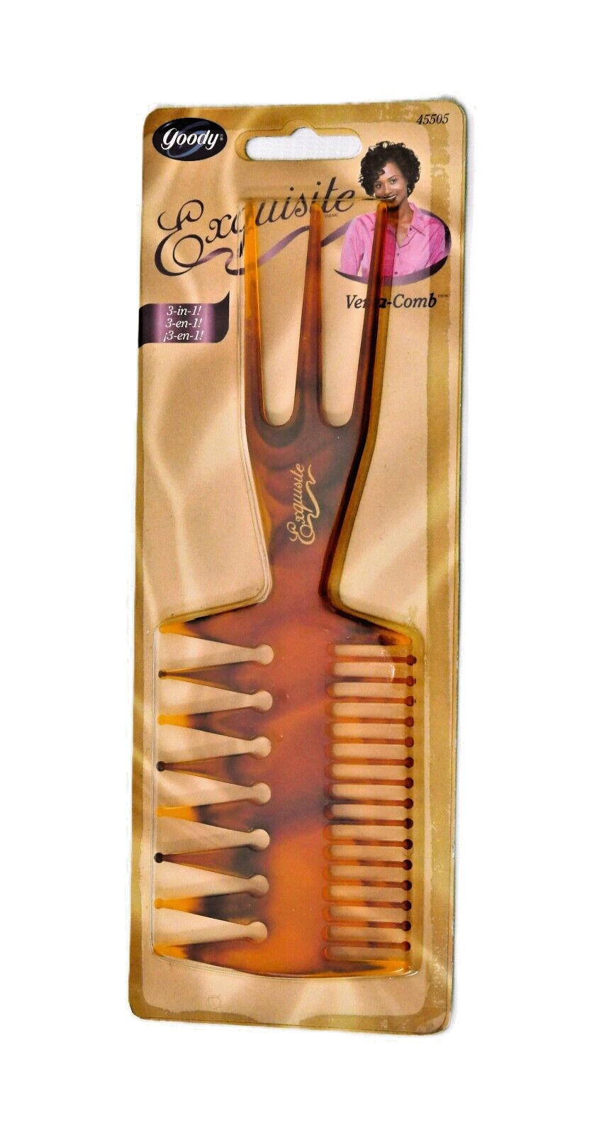 Goody Hair Combs Hair Care Detangling Comb, Styling Comb, Parting Comb ...