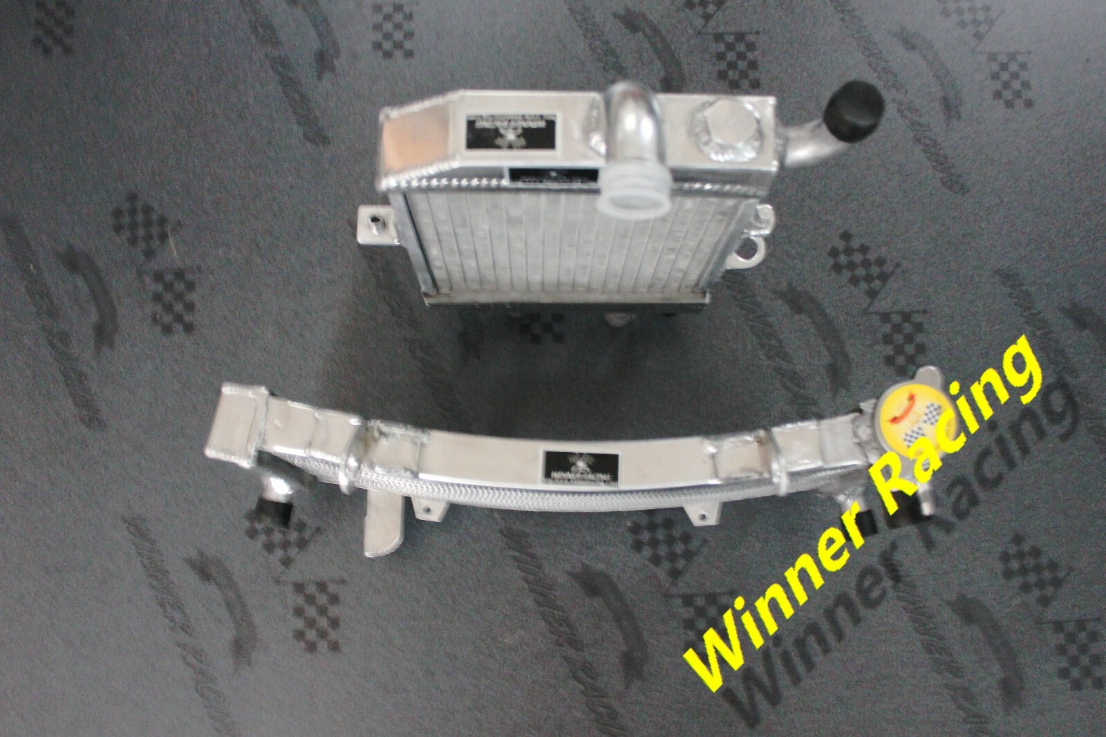 upper&lower aluminum radiator for HONDA VFR 400 NC30 1989-1996 high ...