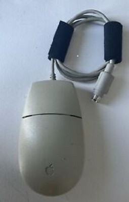 Apple ADB Mouse II M2706 Desktop Bus gs 2 Macintosh se performa power ...