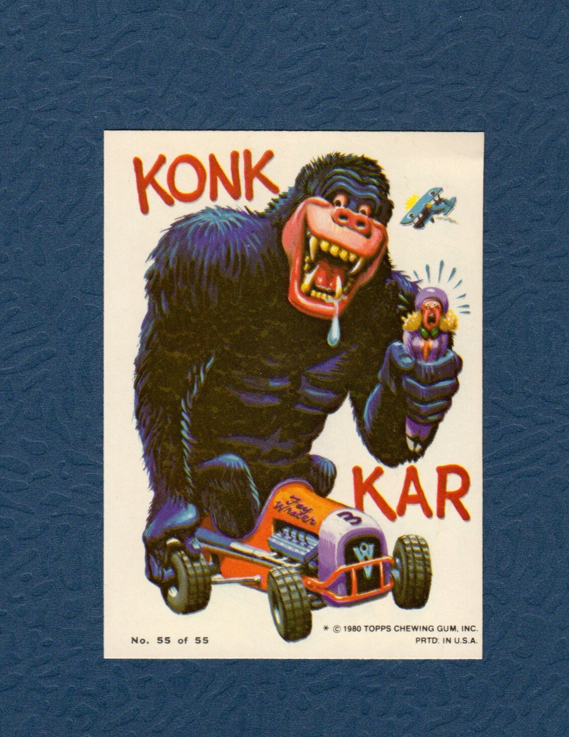 1980 Topps Weird Wheel #55 - KONK KAR | eBay