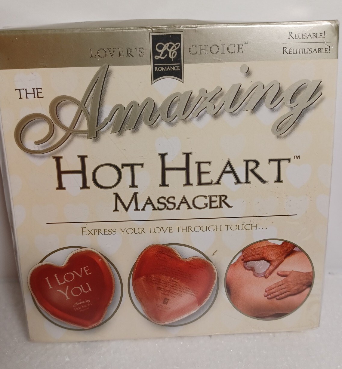 Massager The Amazing Hot Heart Valentine Touch Reusable Therapeutic ...