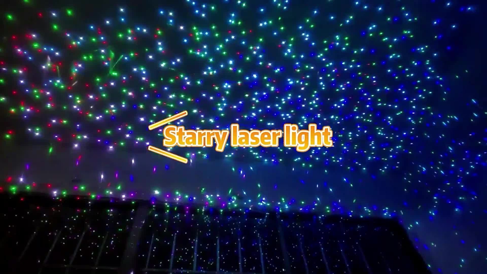 2W 5W Waterproof Starry Sky Laser Light Projector DJ Club Stage Night ...