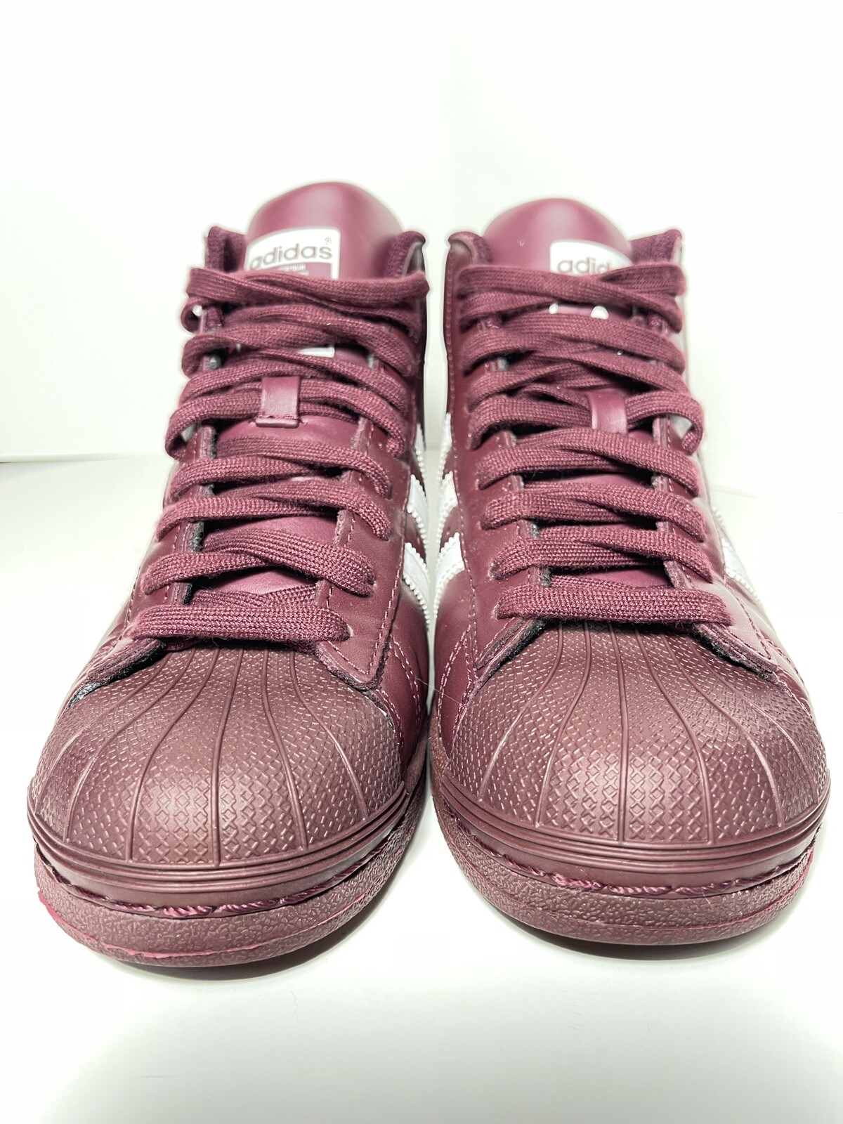 Adidas Pro Model Basketball Retro Classic Burgandy/Wh… - Gem