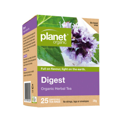 ^ Planet Organic Digest Herbal Tea x 25 Tea Bags | eBay Australia