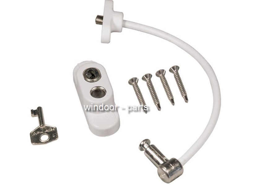 PENKID WHITE WINDOW & DOOR CHILD SAFETY RESTRICTOR FLEXIBLE LOCKABLE CABLE WIRE | eBay