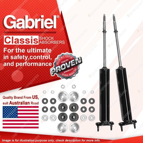 2x Front Gabriel Classic Shocks for Ford Falcon Fairmont XK XL XM XP XD XE XF XG | eBay Australia