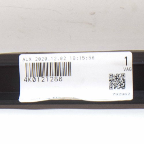 AUDI A6 C8 FRONT LOWER RADIATOR AIR DEFLECTOR SEAL 4K0121286 NO DUTY TO ...