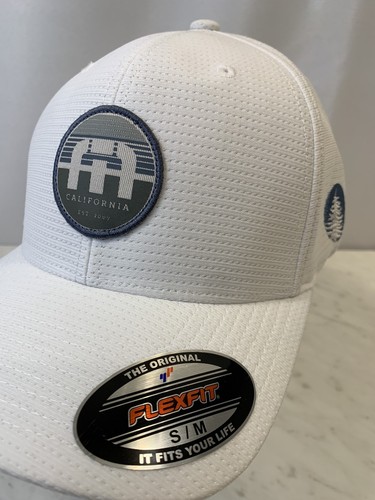 Travis Mathew Septor Hat FlexFit S/M White Golf | eBay