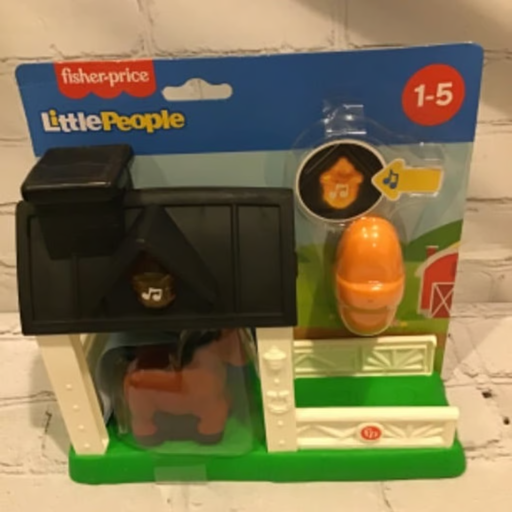 Fisher Price Little People Horse Stable Playset With Light & Sounds | eBay