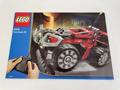 LEGO - RACERS - Red Beast RC - 8378 - INSTRUCTIONS BOOKLET ONLY | eBay