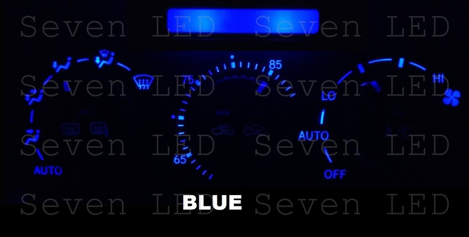 Replacement Climate Control and Clock Led bulbs for Lexus IS300 01-05 ...