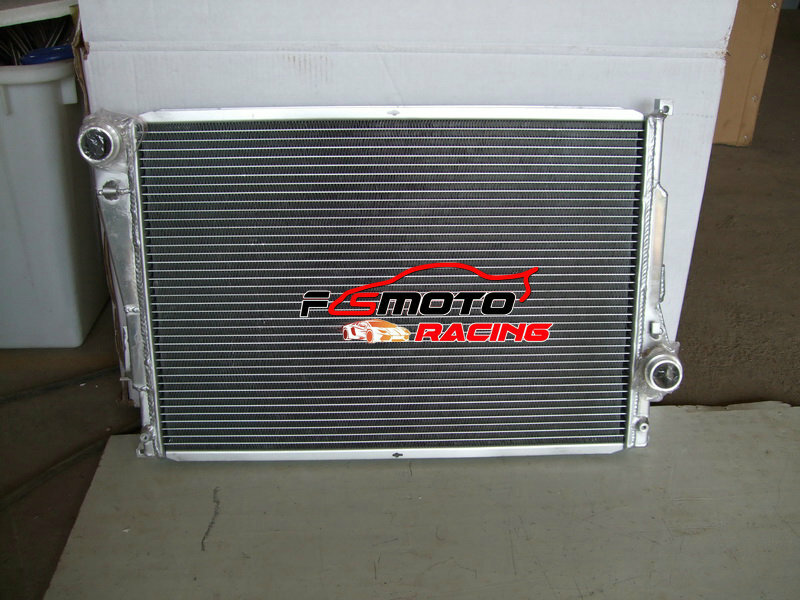 Aluminum Radiator+Fan for BMW E46 M3 330D 328 325 323 320 Ci 318i ...