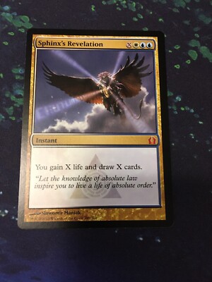 Sphinx’s Revelation Return To Ravnica Pioneer EDH Mtg Magic Gathering ...