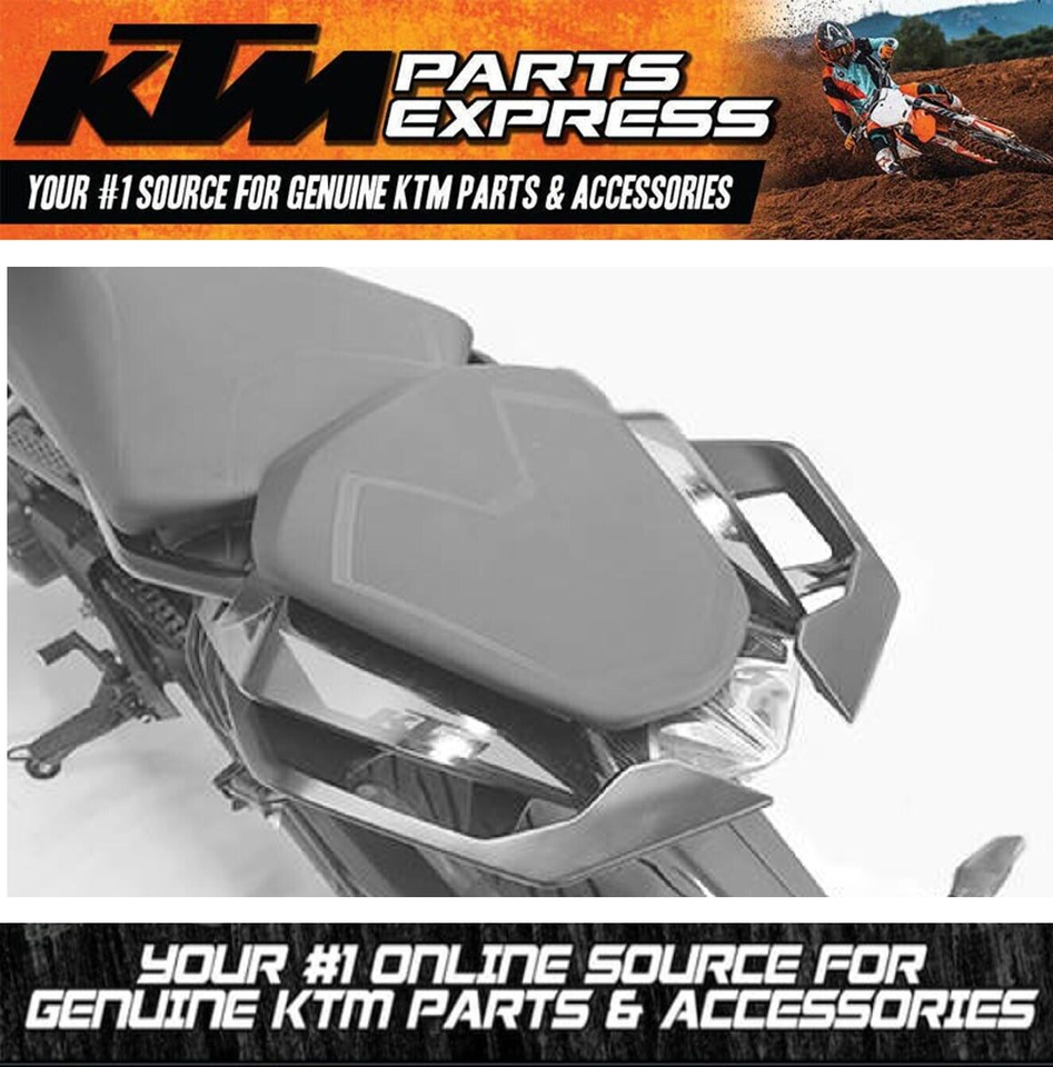 NEW OEM KTM BLACK ALUMINUM GRIP HANDLE KIT 200 DUKE 2020-2023 390 DUKE ...