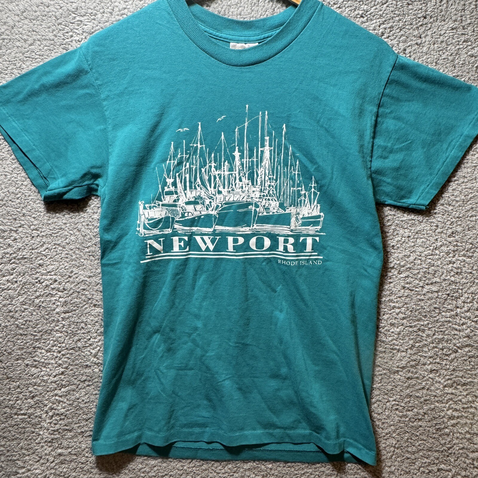 1990’s Vintage Newport Rhode Island Blue Destination … - Gem