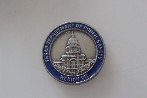 Texas Department of Public Safety Region VII Challenge Coin | eBay