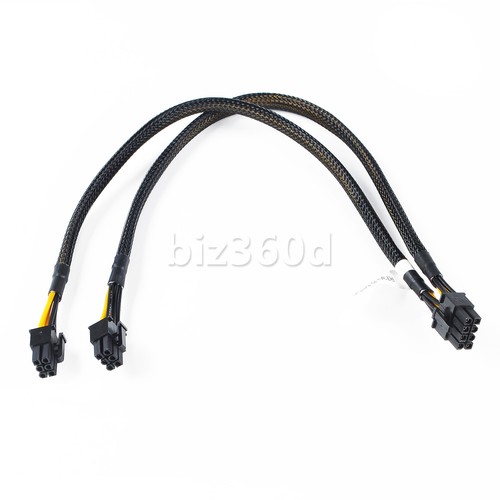 8pin to 6+6pin NVIDIA Quadro K6000 GPU Power Cable For DELL R730 | eBay ...