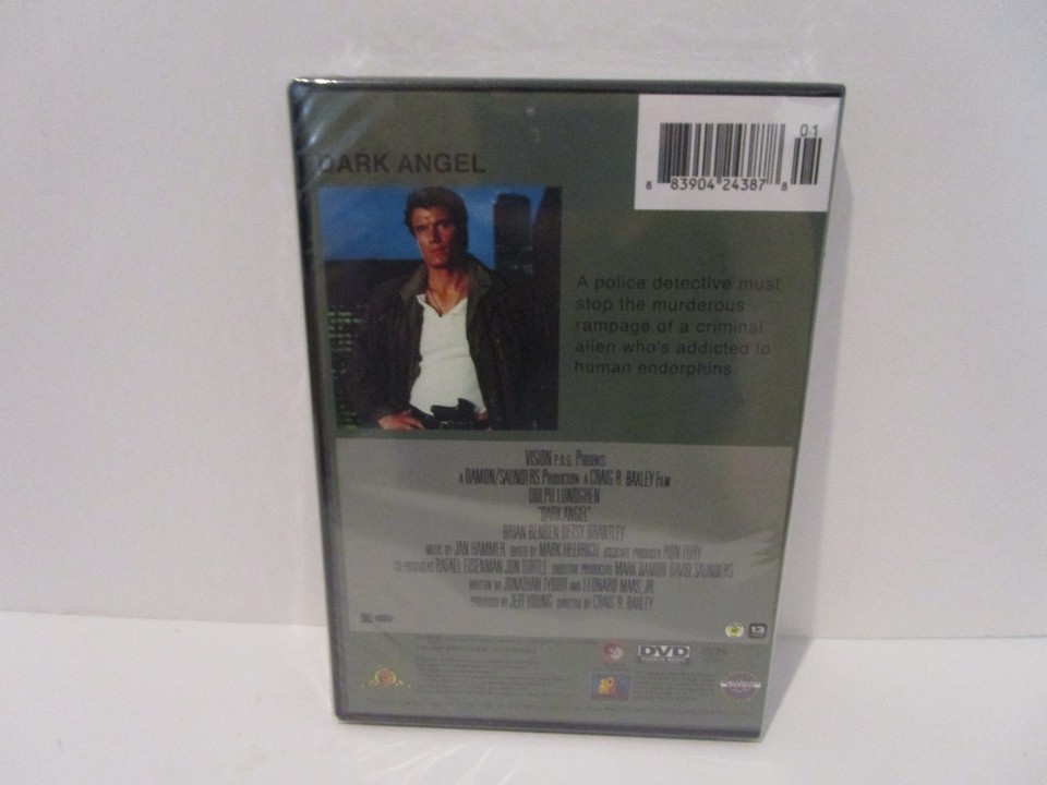 Dark Angel DVD 1990 - Dolph Lundgren aka I Come In Peace | eBay