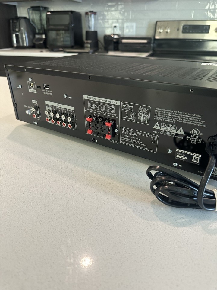 Sony 2-Channel Stereo Receiver with Bluetooth Phono & Aux Input - STR ...