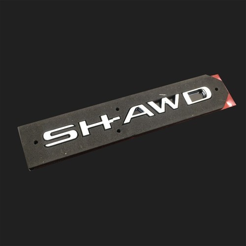 For Acura SH-AWD Emblem Rear Trunk Badge Chrome Sticker SHAWD | eBay