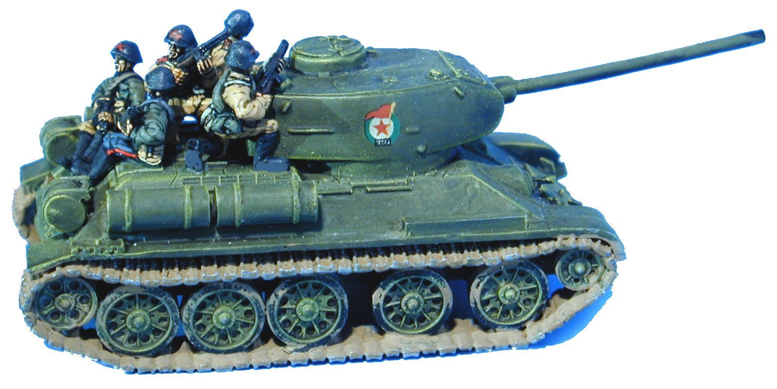SHQ RV08A 1/76 Diecast WWII Russian T34/85 Medium Tank-85mm Gun | eBay