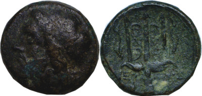 274-216 BC Greek Sicily Syracuse Heiron II AE Bronze | eBay