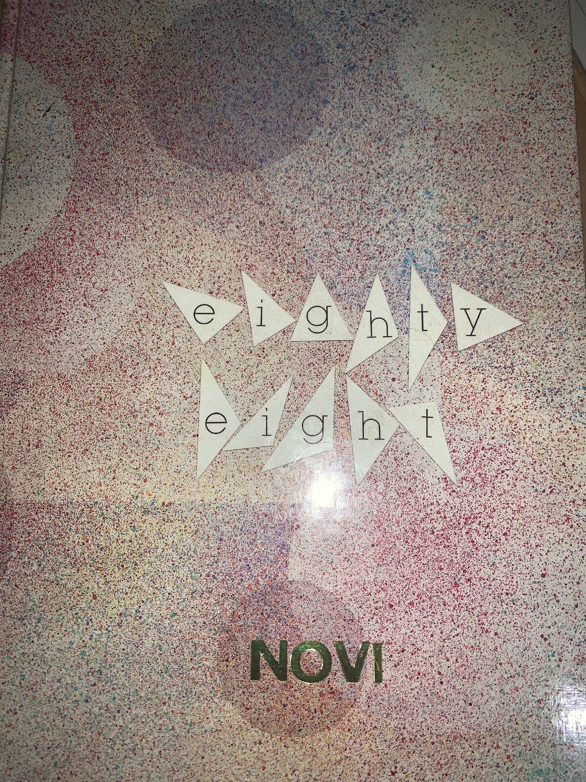 1988 NOVI MIDDLE SCHOOL YEARBOOK NOVI MI MICHIGAN | eBay