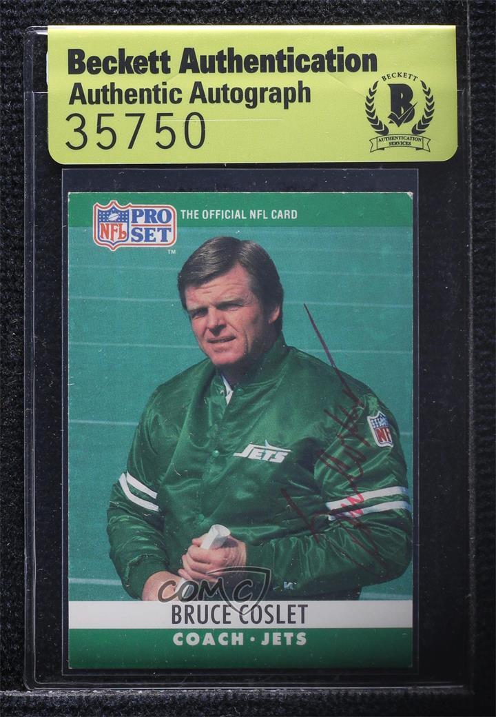 1990 Pro Set - #242 Bruce Coslet for sale online | eBay