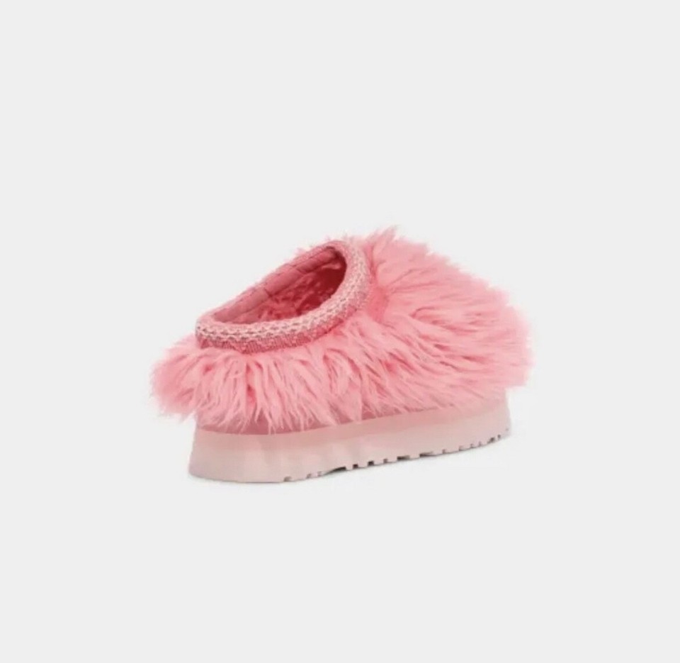 UGG OAT FLUFF MOMMA SUGAR TASMAN 2" PLATFORM SLIPPERS pink tazz NWB | eBay