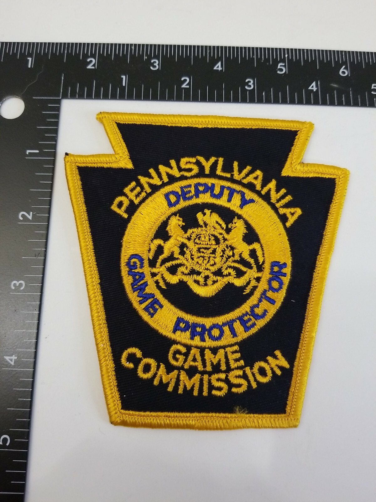 PENNSYLVANIA GAME COMMISSION DEPUTY GAME PROTECTOR KEYSTONE PATCH | eBay