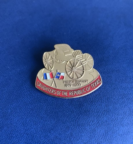 Daughters Of The Republic Of Texas. French Legation. 1/10 of 10k gold ...