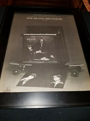 The Keane Brothers Rare Original Debut Promo Poster Ad Framed! | eBay