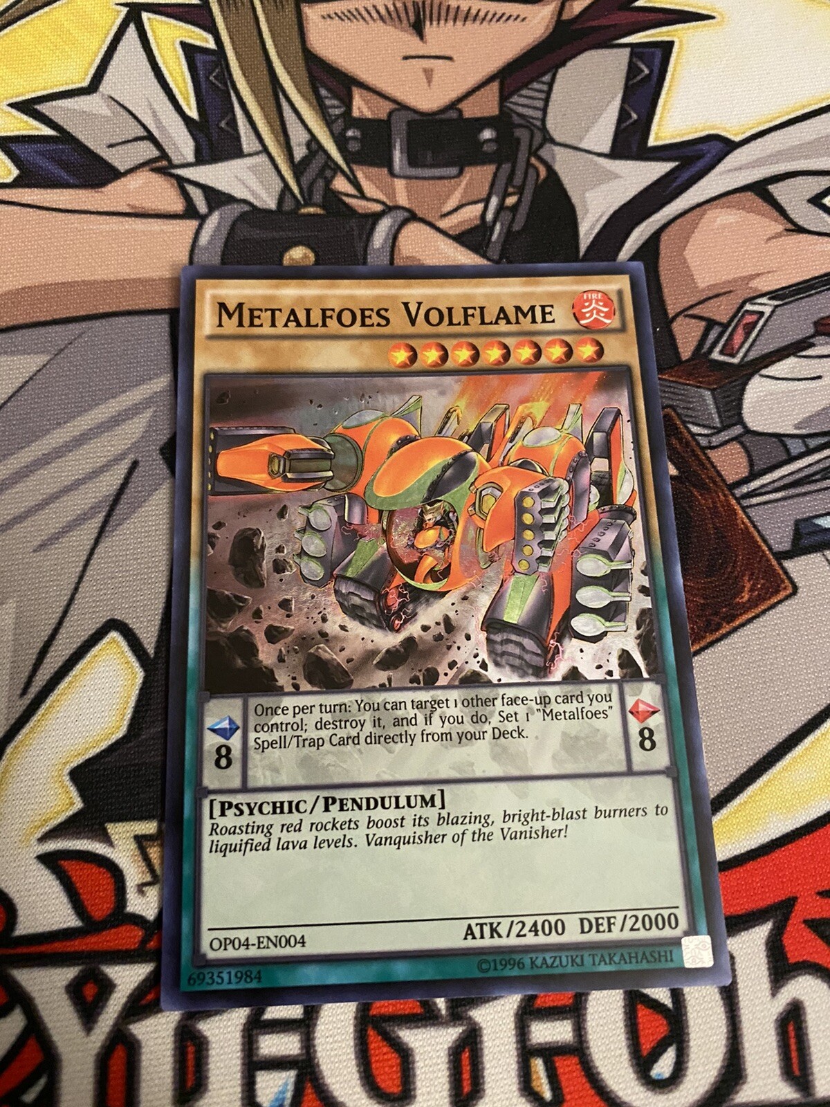 1x Metalfoes Volflame - OP04-EN004 - Super Rare - M/NM - YuGiOh! | eBay