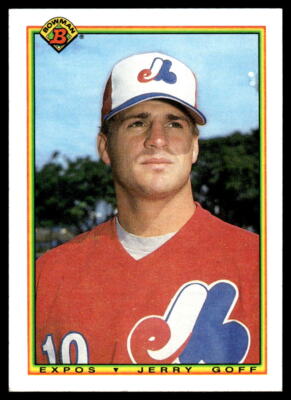 Jerry Goff #112 1990 Bowman Montreal Expos RC Rookie | eBay