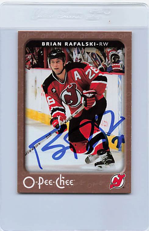 2006/07 OPC #295 Brian Rafalski Devils Signed Auto *H5510 | eBay