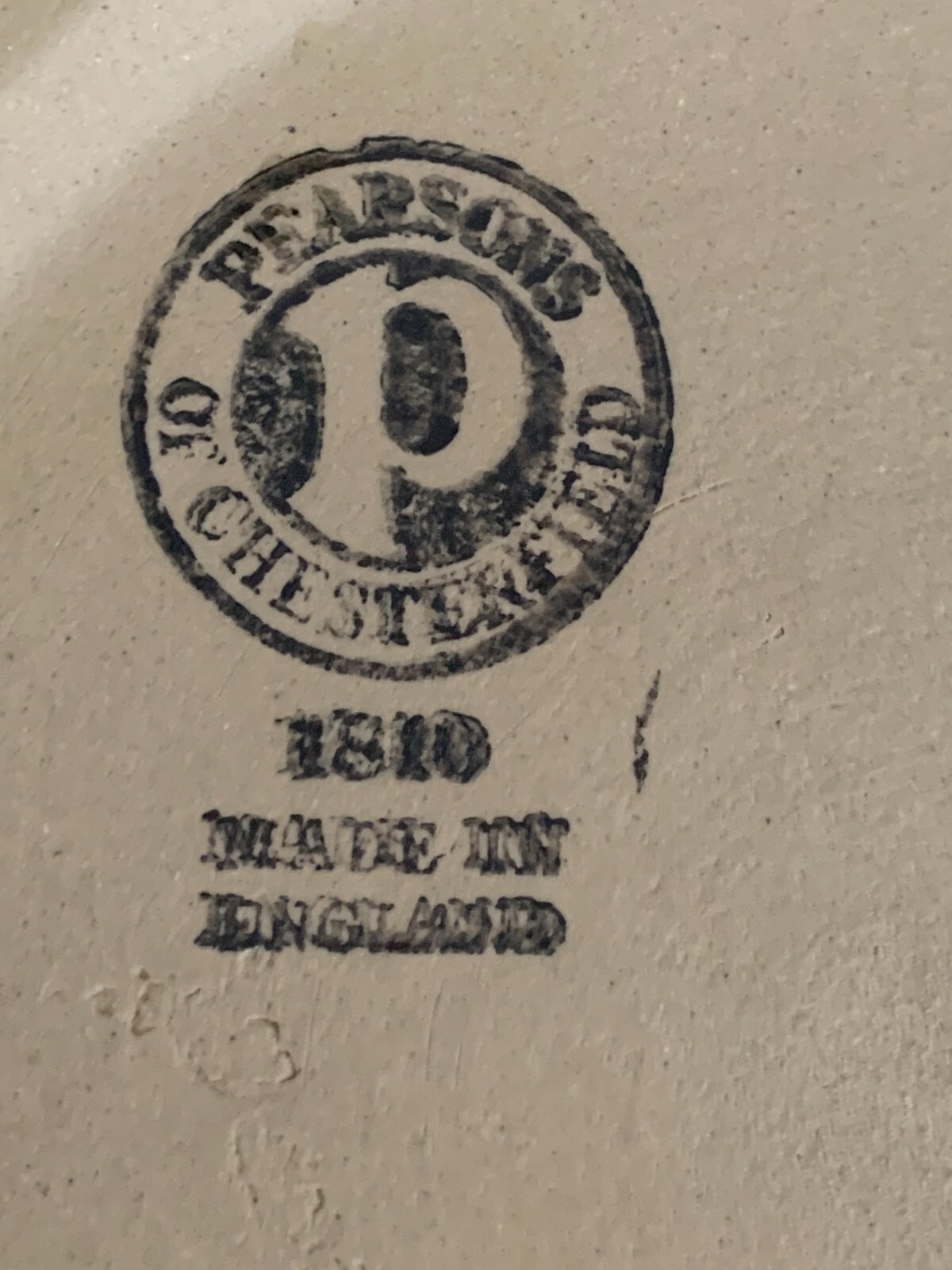 Pearsons Of Chesterfield Pottery Marks