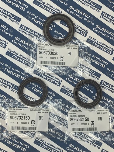 Genuine Subaru Engine Crank Cam Oil Seal Kit Legacy Forester Baja ...