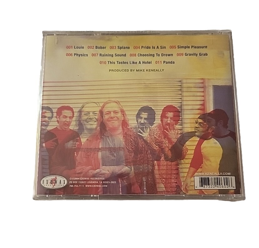 MIKE KENEALLY BAND CD DOG 2004 EXOWAX New Sealed Frank Zappa Steve Vai ...