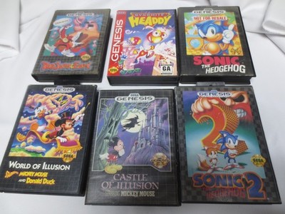 Original Authentic Replacement Case & Manual Only Sega Genesis Game - U ...