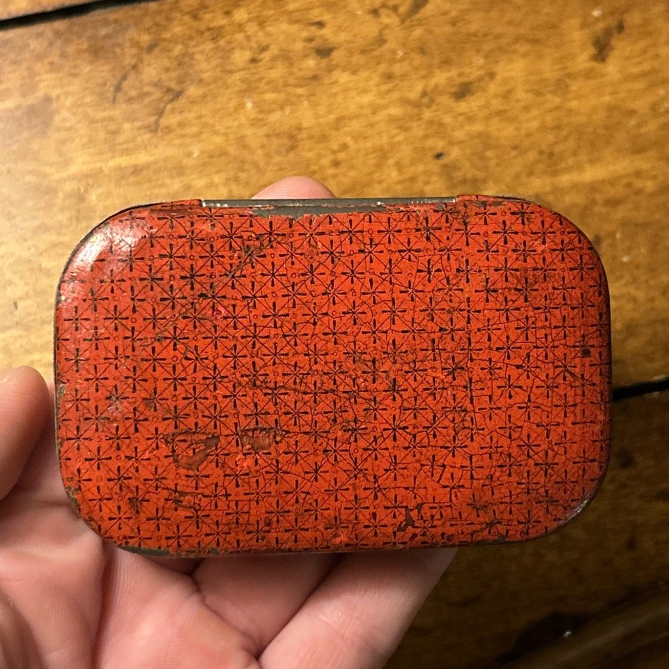 ANTIQUE Star CHEWING TOBACCO TIN LITHO FLAT POCKET CAN COUNTRY STORE ...