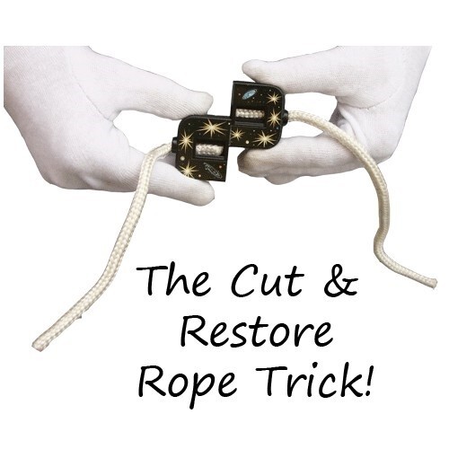 Magician's Zig Zag Rope Close Up Cut & Restore Classic Gimmick Real ...