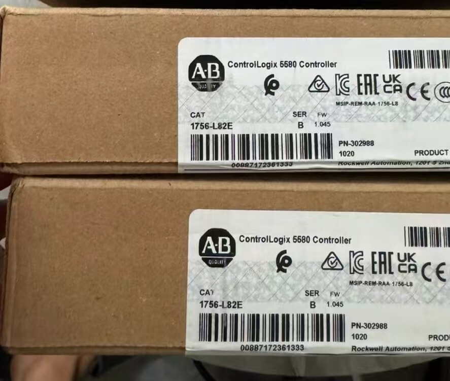 Allen-Bradley ControlLogix 5580 Controller (1756-L82E) for sale online ...