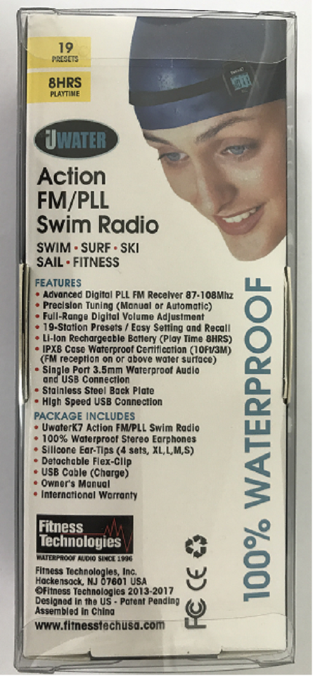 Swim Radio Player & Phones & Buds bundle 100% Waterproof, swimming ...