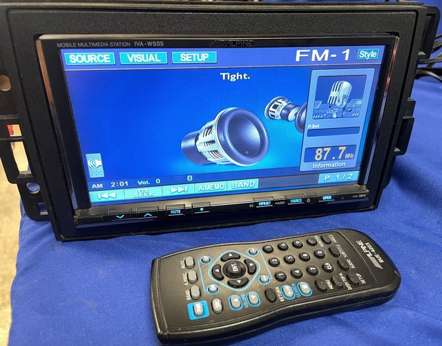 Alpine IVA-W505 6.5 inch Car DVD Player for sale online | eBay