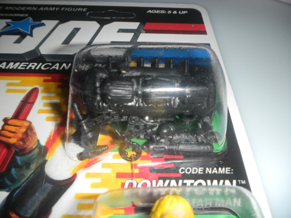 *RECARDED* 1989 Vintage G.I. GI Joe 3.75 ARAH Downtown v1 Figure *100% ...