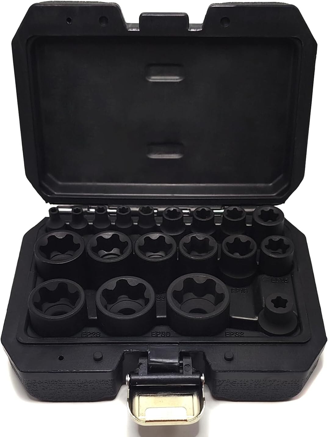 19Pcs External Torx Plus Socket set 6 Point EP socket compatible with ...