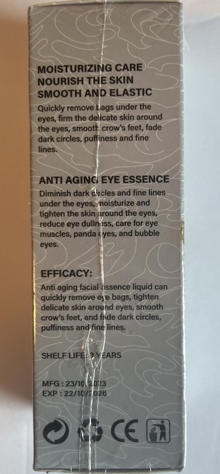 Brilliance Pump Serum Anti-Aging Eye Essence With Retinol & Flower ...